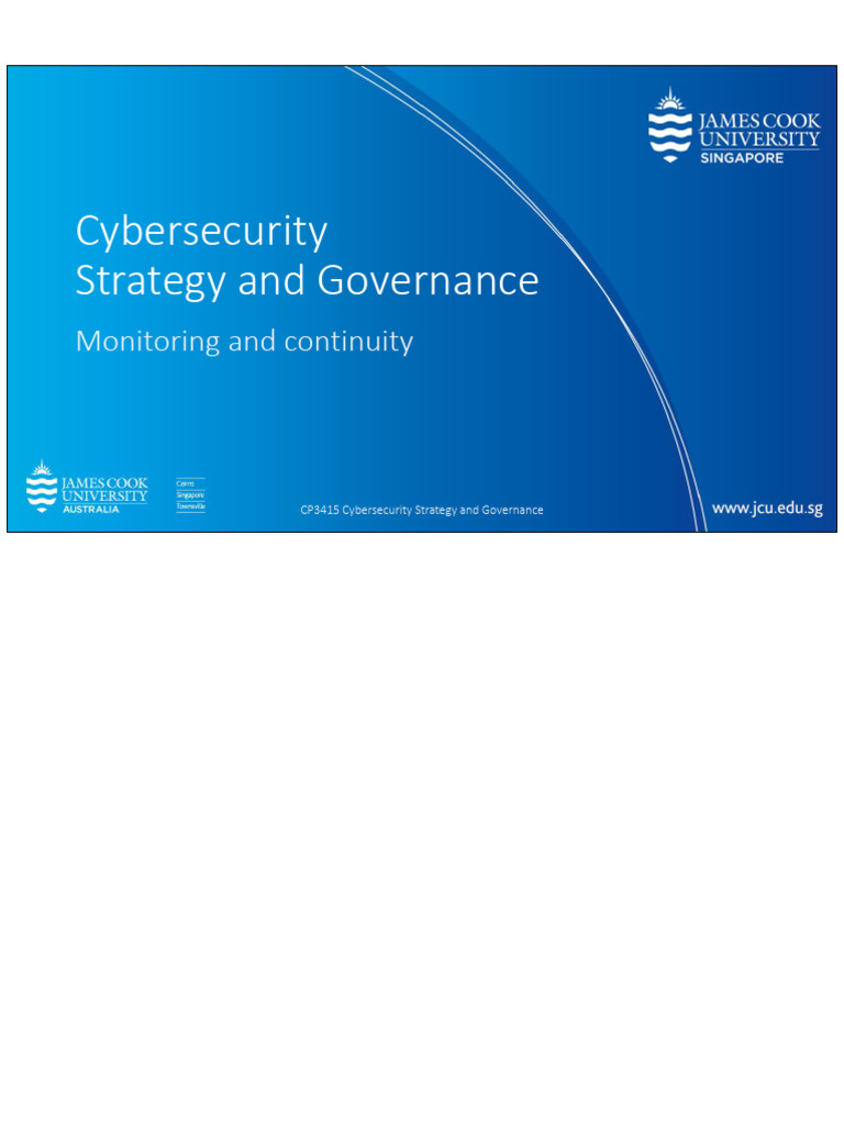 Module 4 - Strategic Risk Management PT 2 | PDF | Risk | Computer Security