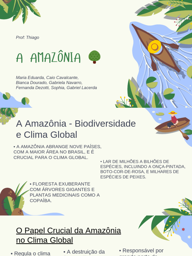 Environmental Science Subject For High School - Amazon River by ...