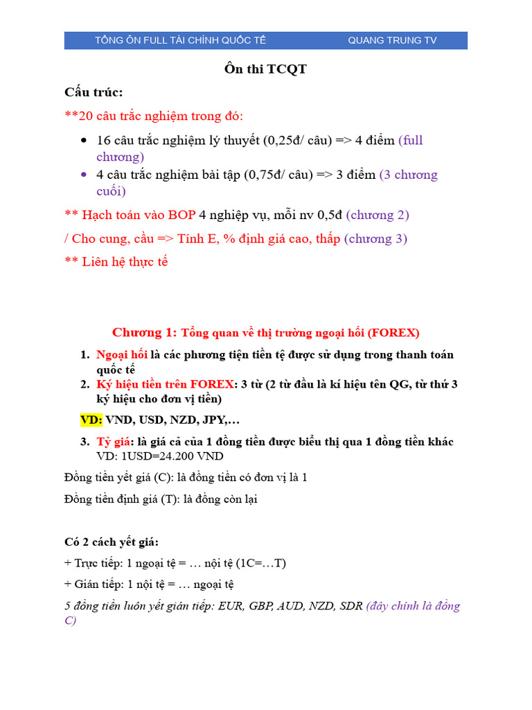 2. Tài liệu tổng ôn full TCQT | PDF