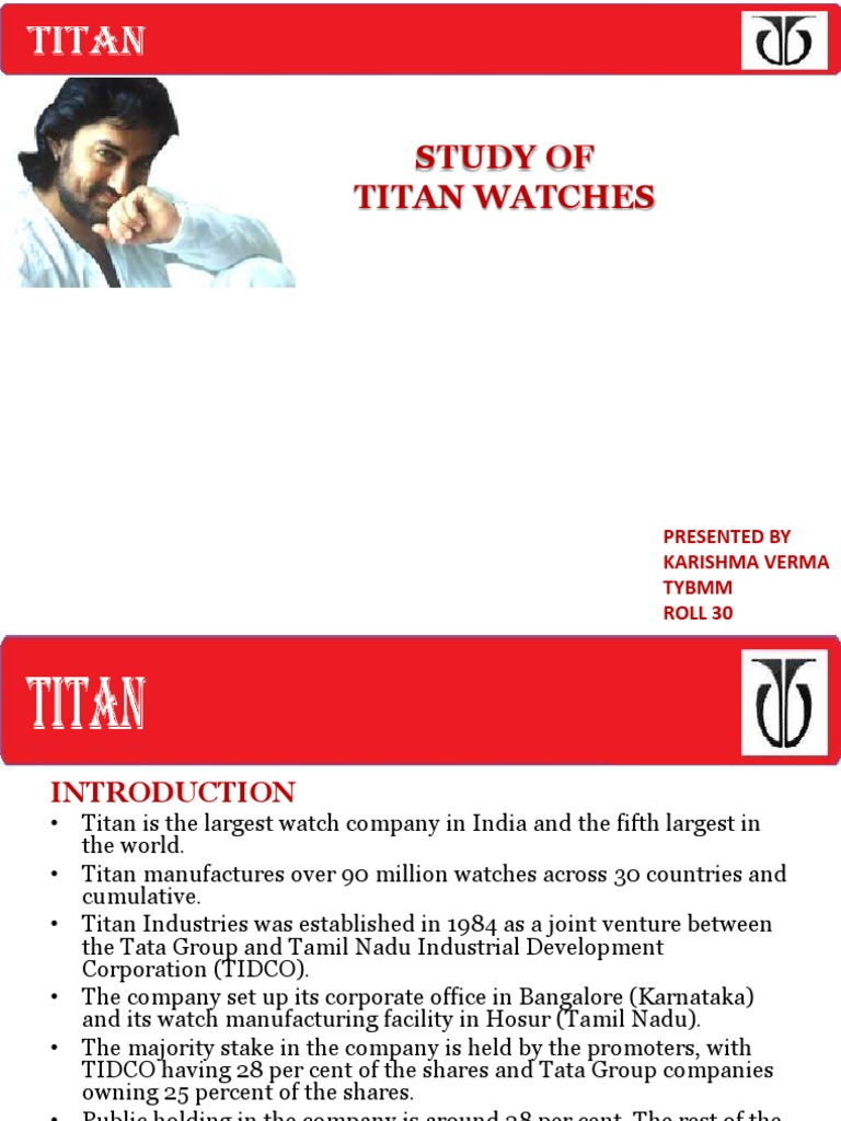 TITAN | PDF | Brand | Watch