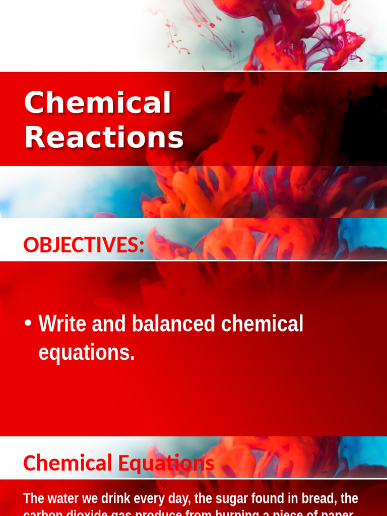 Understanding Chemical Reactions | PDF | Redox | Chemical Reactions