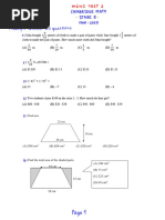 IGCSE 8 Transformation | PDF | Area | Shape