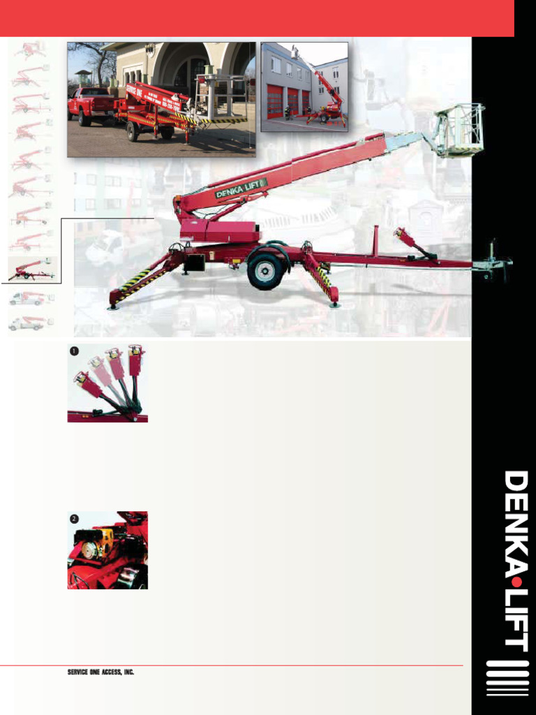 Denka Trailer Dl82 Dl98 Spec Sheet Soar | PDF | Trailer (Vehicle ...