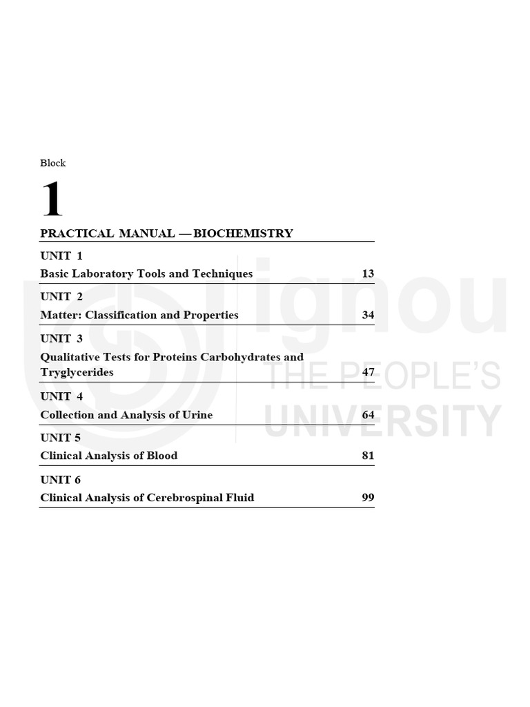 Block-1 | PDF | Filtration | Mass Concentration (Chemistry)