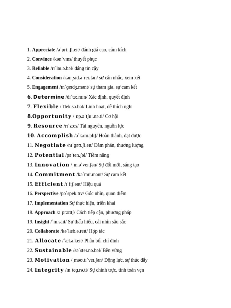 Collocation Và T V NG | PDF