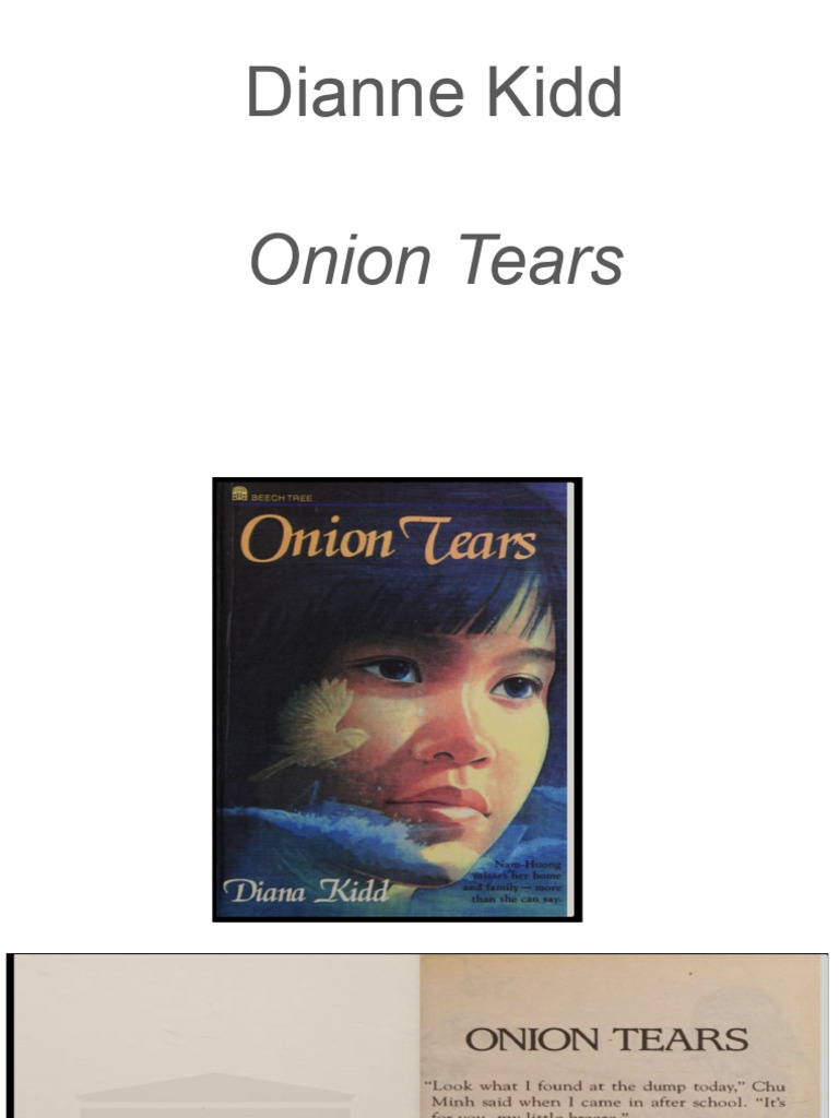 Onion Tears Dianne Kidd | PDF