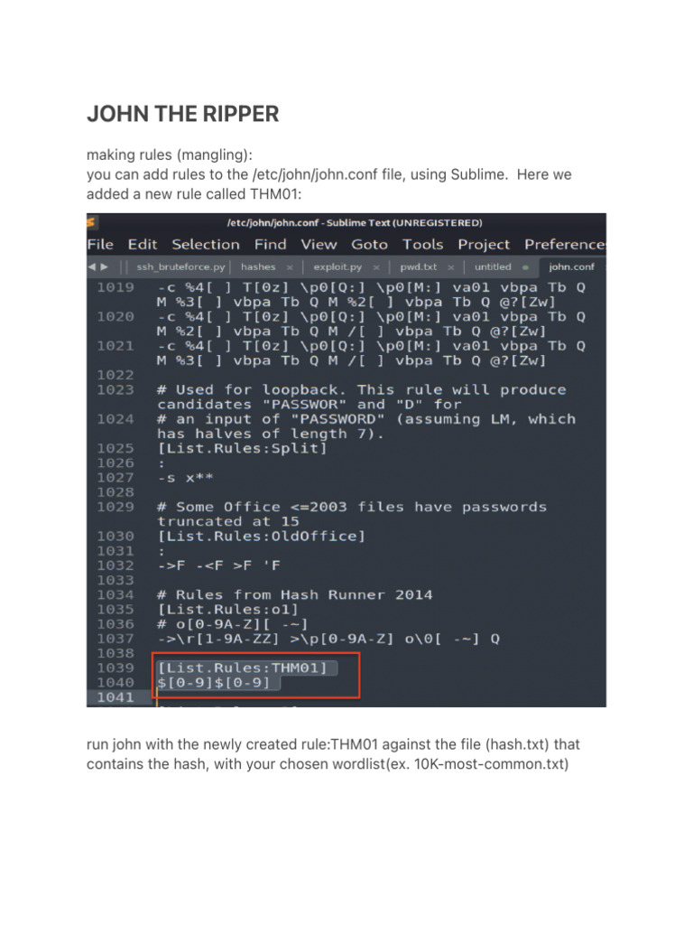 John The Ripper | PDF