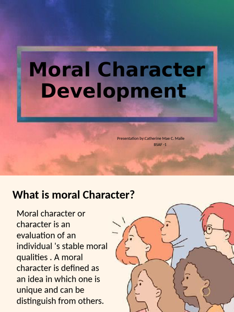 Building Moral Character Traits | PDF