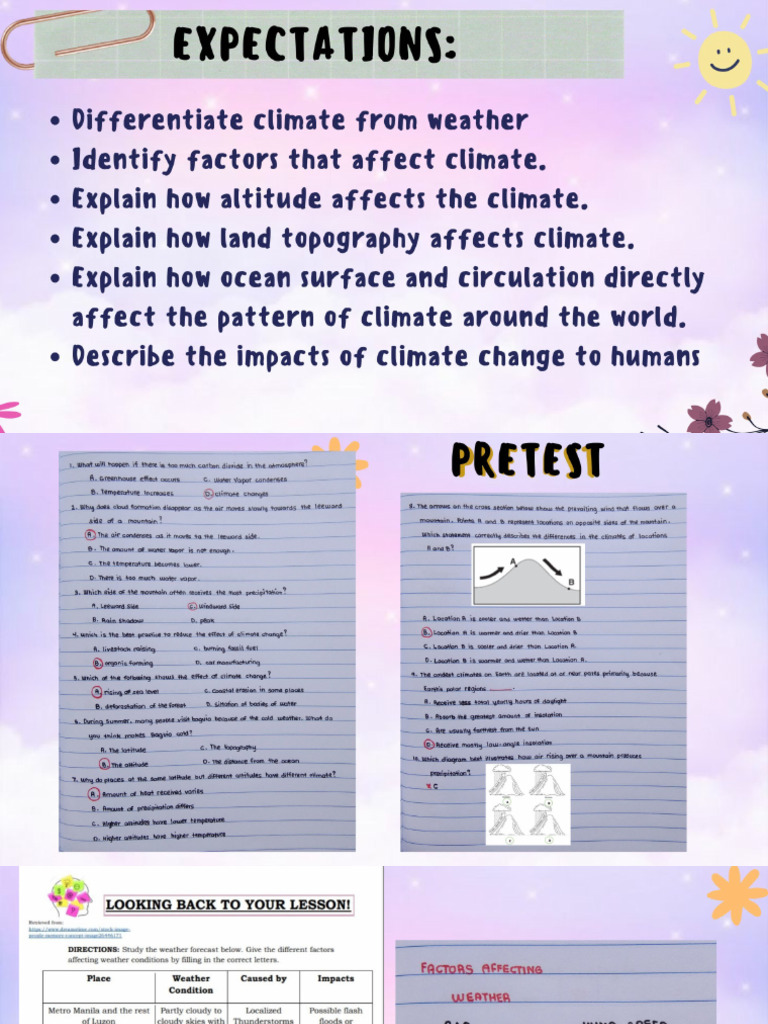 Factors Affecting Climate Part 2 | PDF