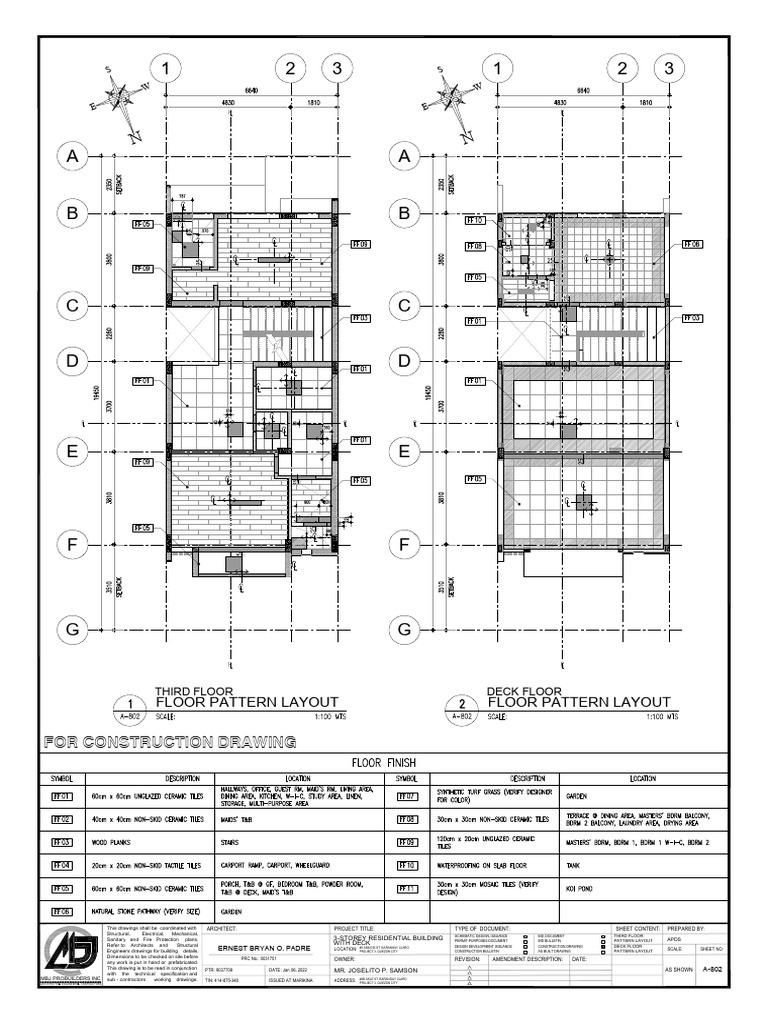 Samson Floor Pattern A3 Layout Page 2 | PDF | Real Estate