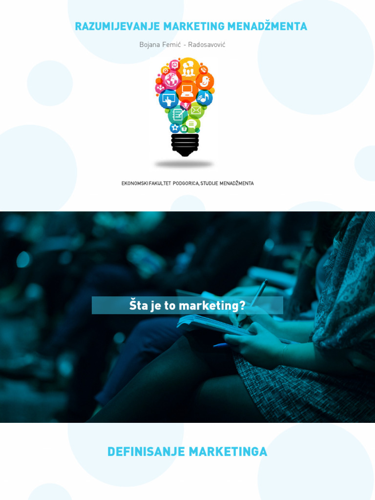 Osnove marketinga 2.0 | PDF
