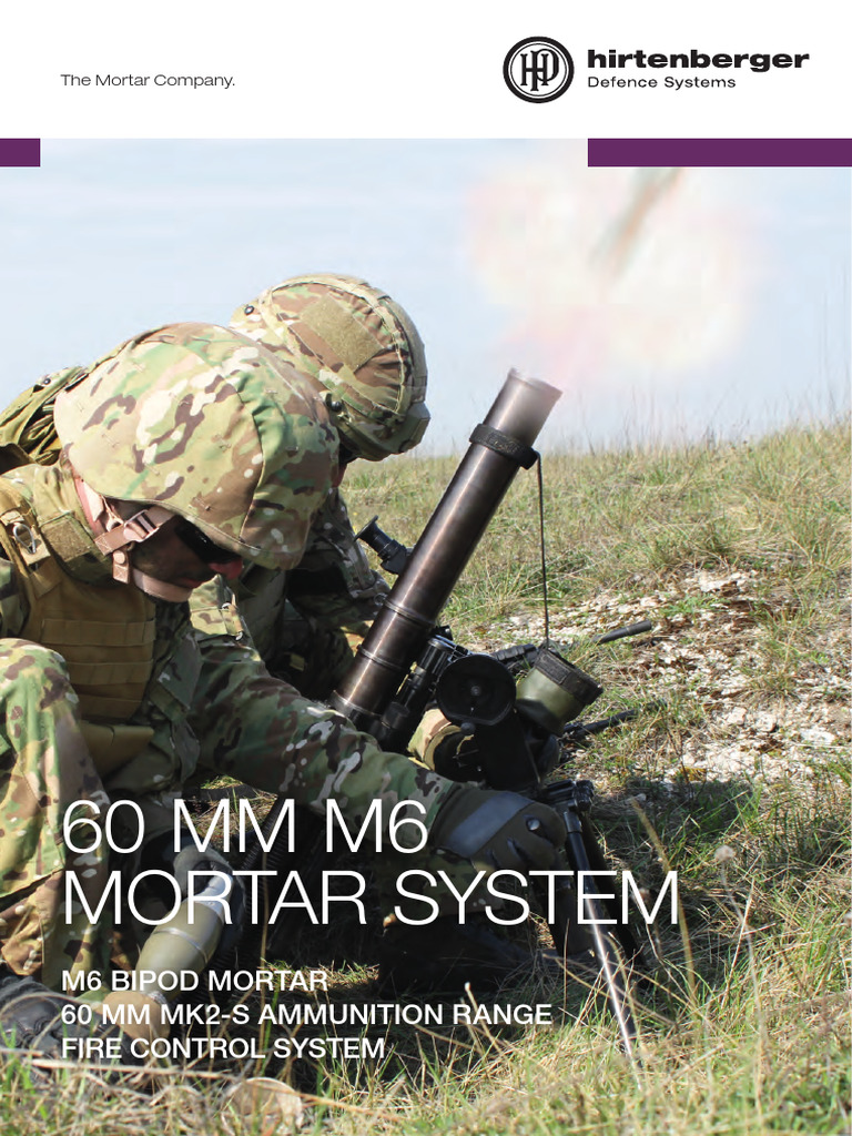 HDS 60mm System-01-24 Red | PDF | Mortar (Weapon) | Shell (Projectile)