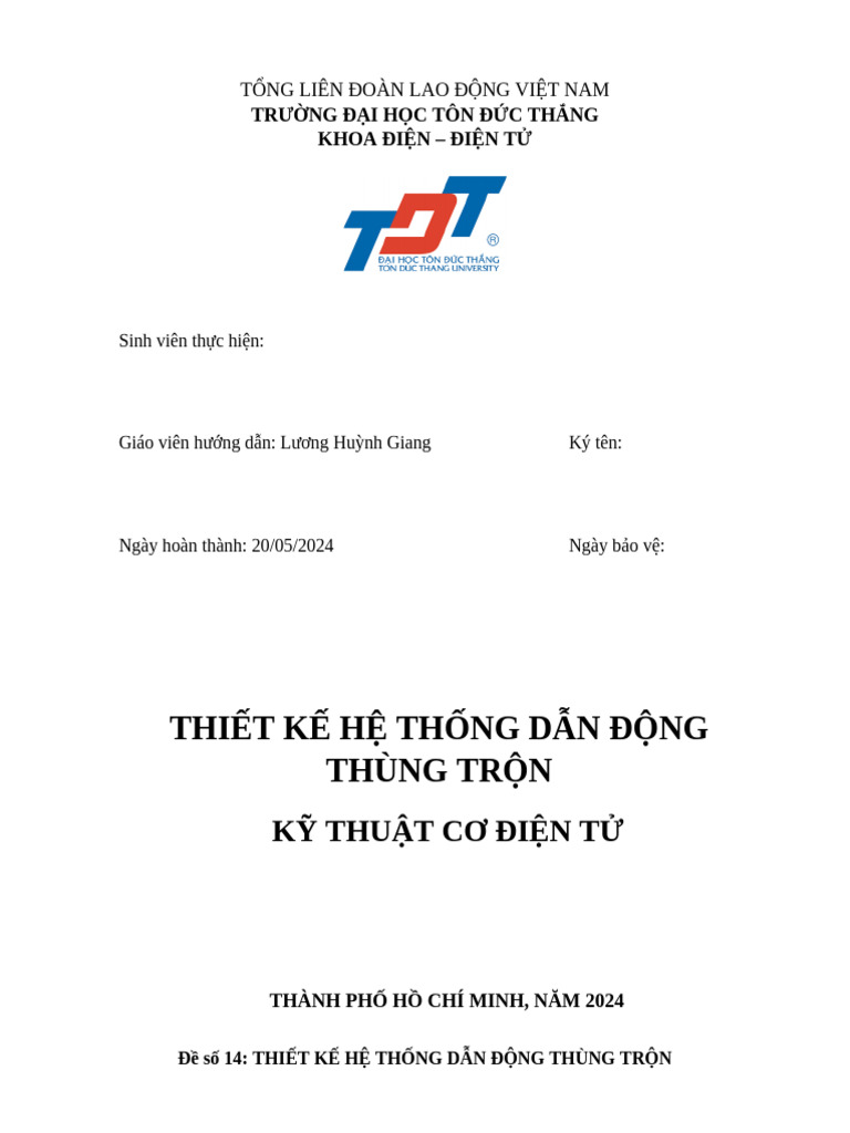 Đồ-án-TKCT-máy-mới | PDF