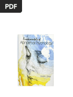 Abnormal Psychology 10th Edition PDF | PDF | Mental Disorder ...