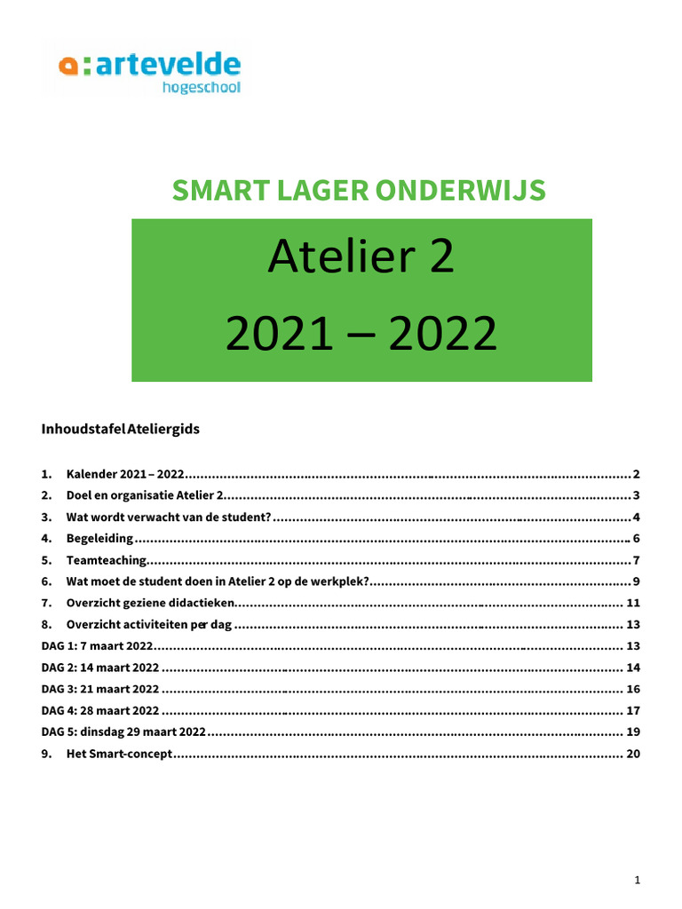AT2 Ateliergids 2122 | PDF