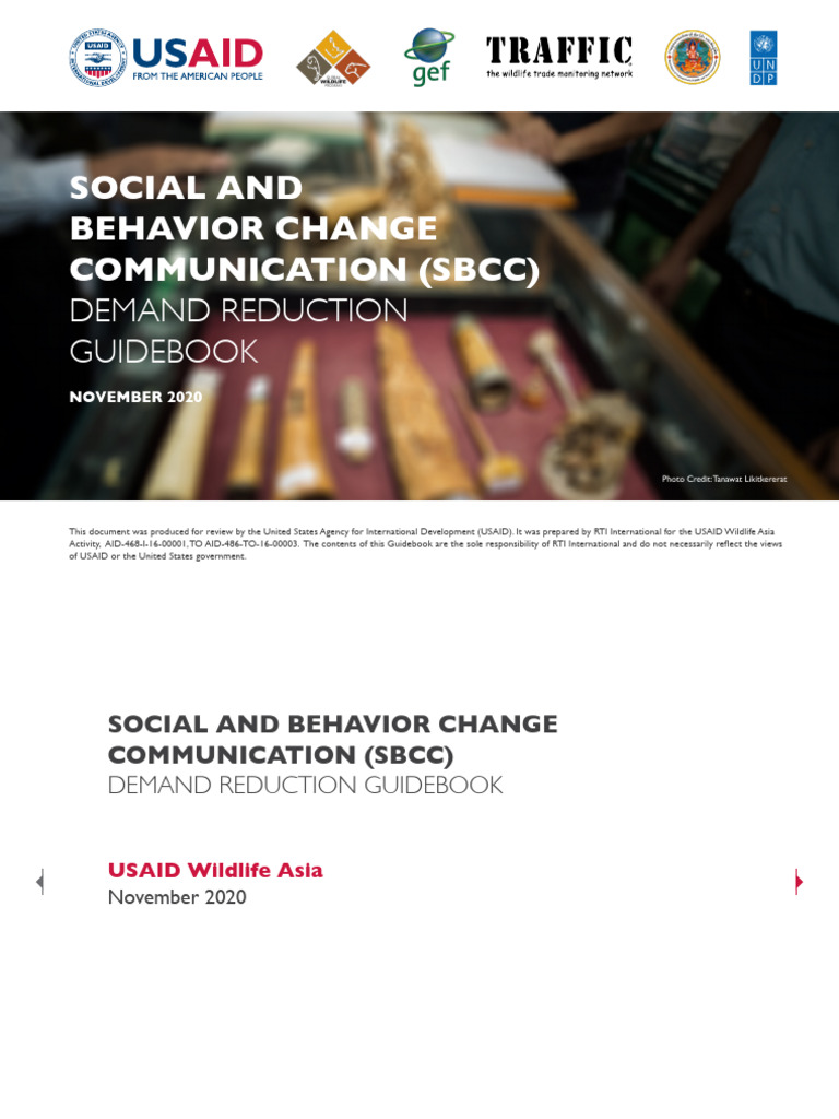 SBCC Guidebook | PDF | Target Audience | Behavior