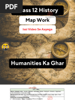 Map Work History Class 12 | PDF