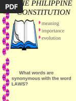 Philippine Constitution Timeline | PDF | Constitution | Philippines