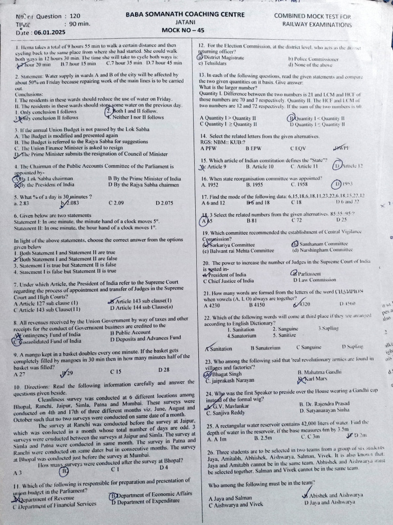 Mock 3 Eusujdhjd | PDF