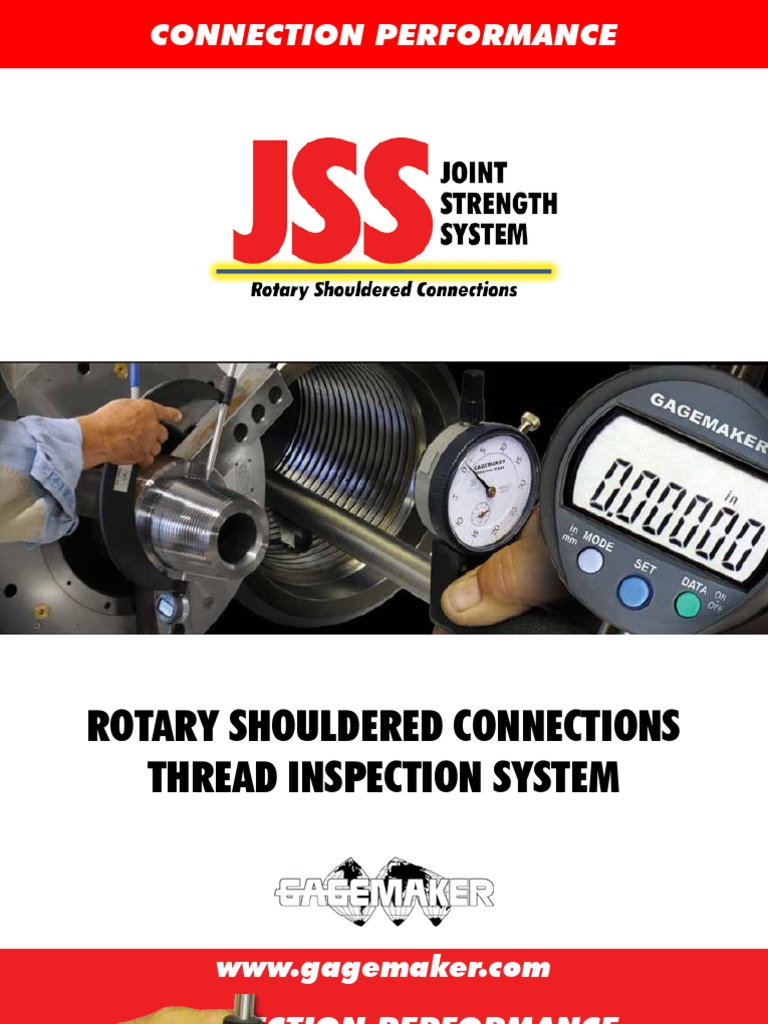 Rotary Sub-Thread Checking Procedure-JSSbrochure | PDF | Electrical ...
