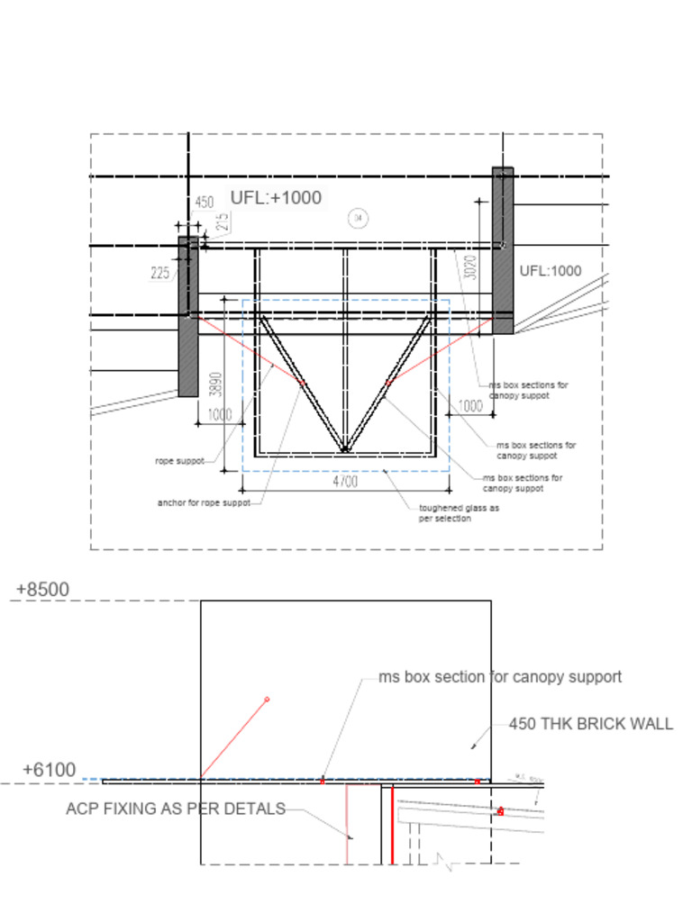 Foundation Plan for 2-Storey House | PDF