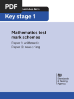 STA248820e 2024 ks2 Mathematics Mark Schemes | PDF | Decimal | Multiplication