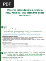 LKL Vbei Vertinimo Instrukcija 2025 2 | PDF