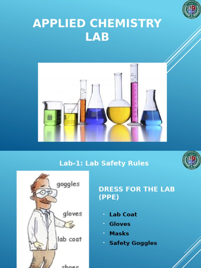 Lab 1 Lab Safety | PDF