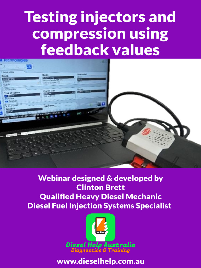 Booklet Testing Injectors and Compression Using Feedback Values | PDF ...