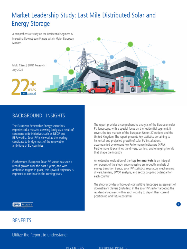 EUPD Research Proposal Market Leadership Study Juli-2023 | PDF ...