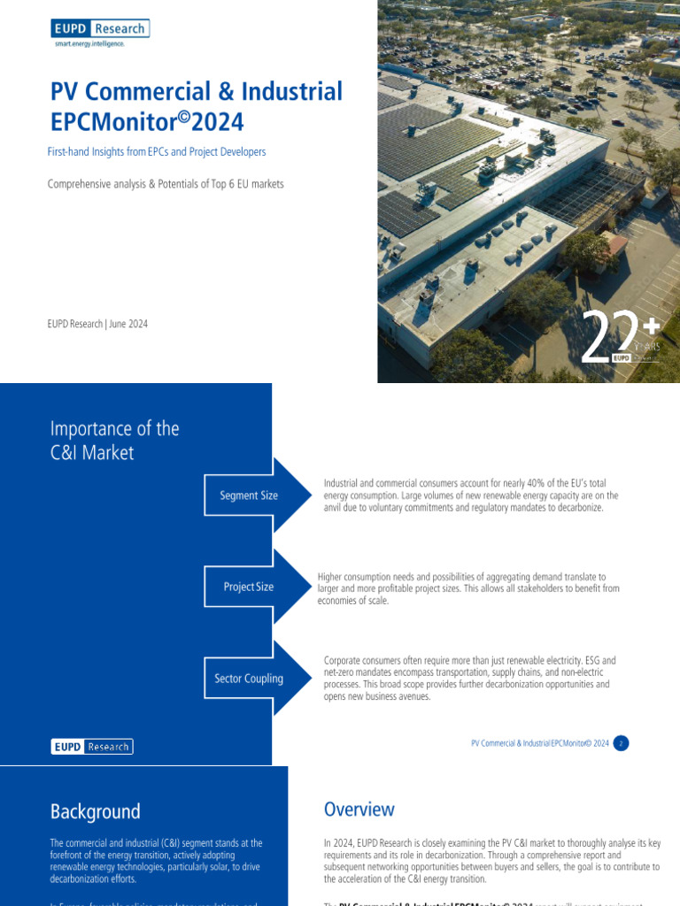 PV Commercial and Industrial EPCMonitor 2024 EPC and PD PitchDeck | PDF ...
