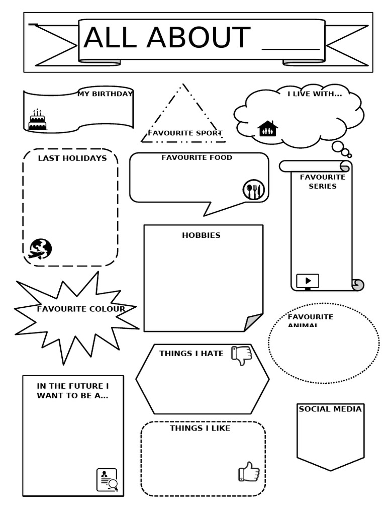 All About Me Conversation Topics Dialogs Icebreakers Writing CR ...