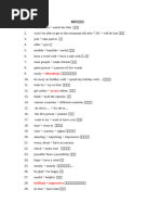 A2 Key Vocabulary List | PDF | Verb | Linguistics