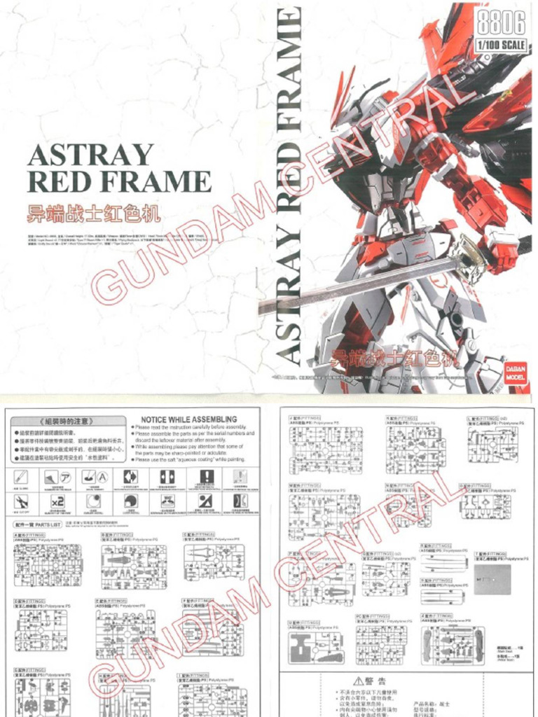 8806 Astray Red Frame | PDF