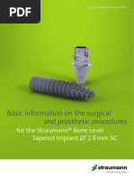 Straumann BLT | PDF | Dental Implant | Dentistry