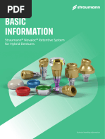 CALIT.1119 Basic Information On The Straumann Novaloc Retentive System ...