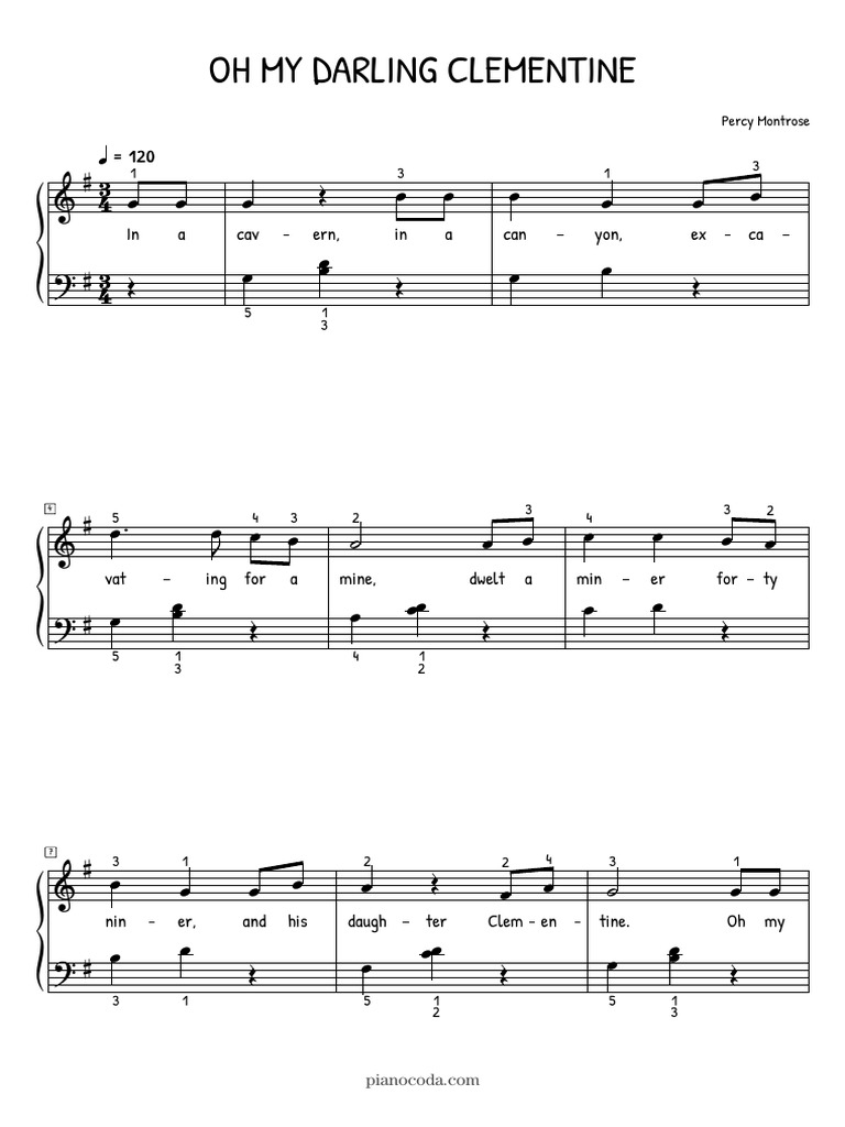 30 Oh My Darling Clementine | PDF