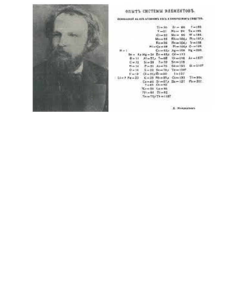 Historia Mendelejewa | PDF