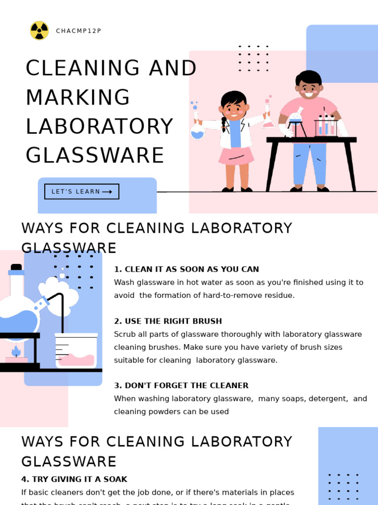 Cleaning & Marking Laboratory Glassware | PDF