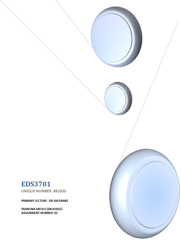 EDS3701 Online Learning Insights | PDF | Educational Technology | Learning