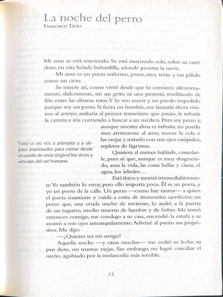 La Noche Del Perro | PDF