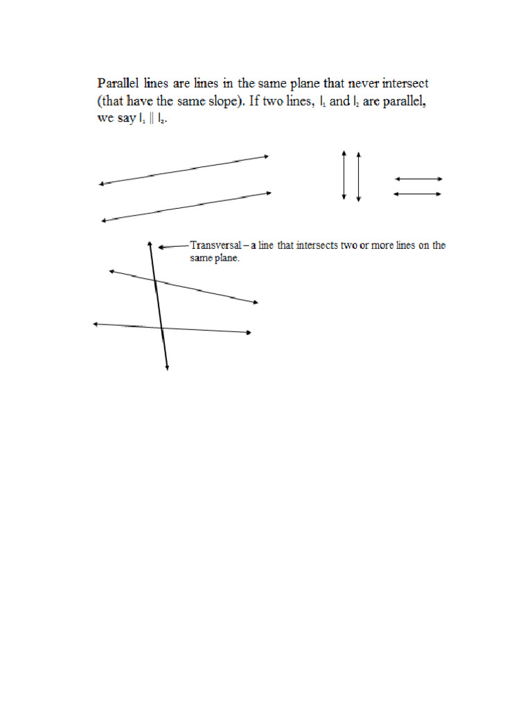 Special Angleson Parallel Lines | PDF | Classical Geometry | Euclidean Geometry