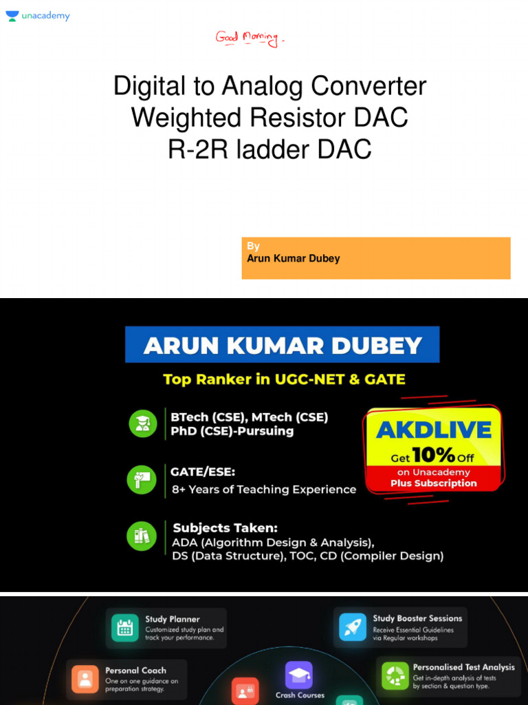 Lect 39 DAC and Its Type | PDF