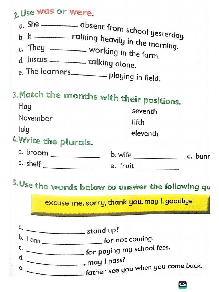 Week One English | PDF