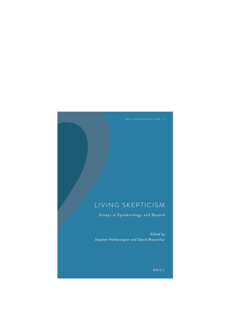 86936 | PDF | Skepticism | Epistemology