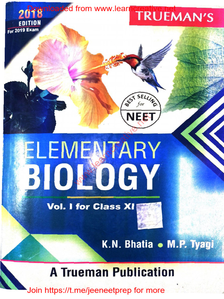 Trueman Biology Vol 1 | PDF | Photosynthesis | Cell (Biology)