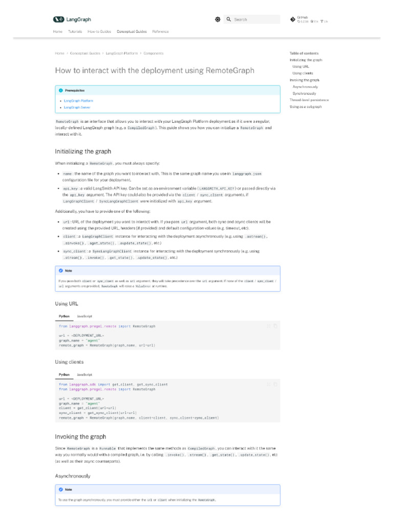 openai Langchain_graph vectors - SubFetchRemote Graphs | PDF