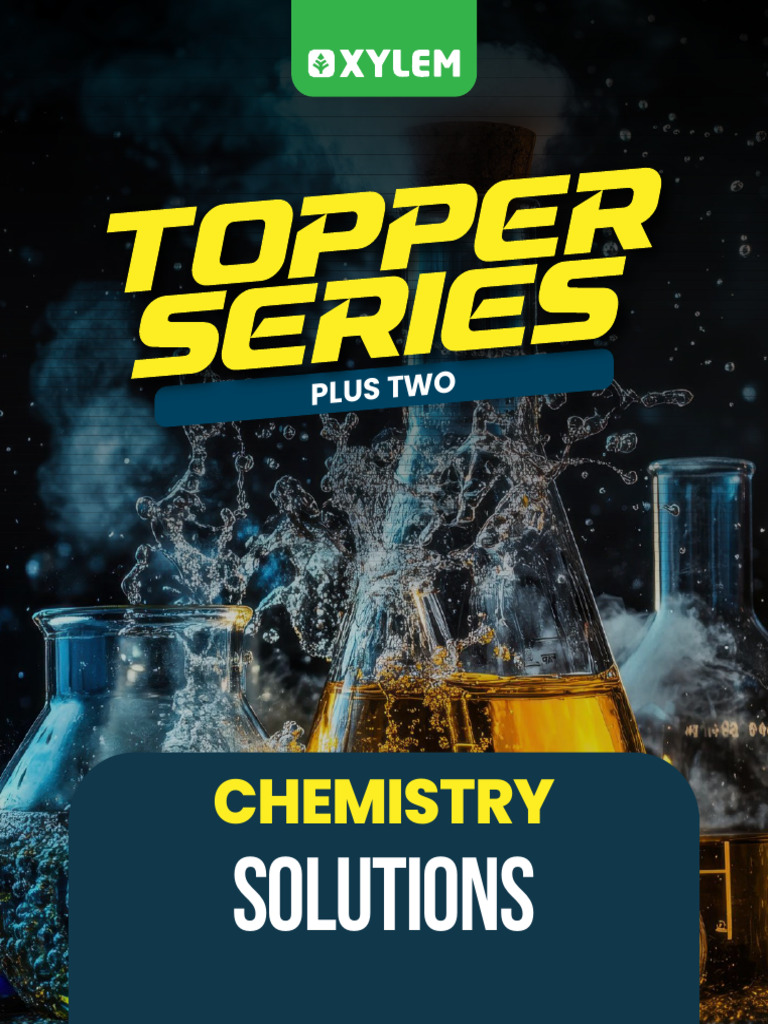 Solutions - Topper Series - PDF | PDF | Physical Chemistry | Chemical ...