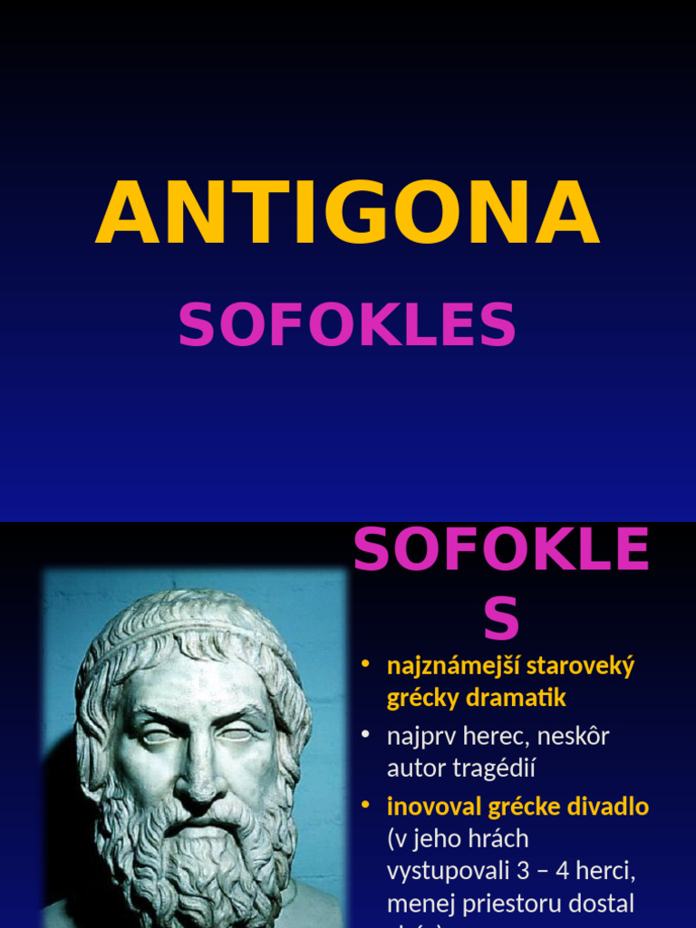 Sofokles - Antigona 2 | PDF
