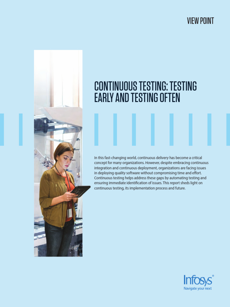 Continuous Testing for Quality Software | PDF | Software Development ...